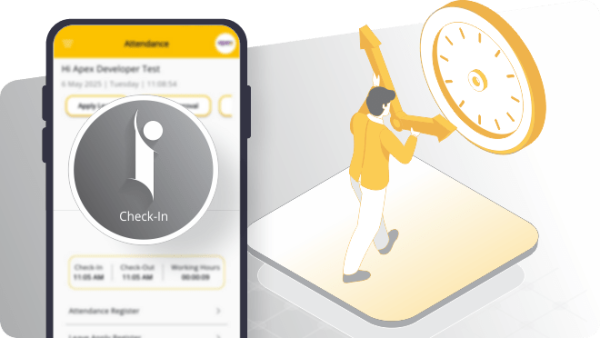 Simple & powerful Employee attendance system | 9d Free Trial